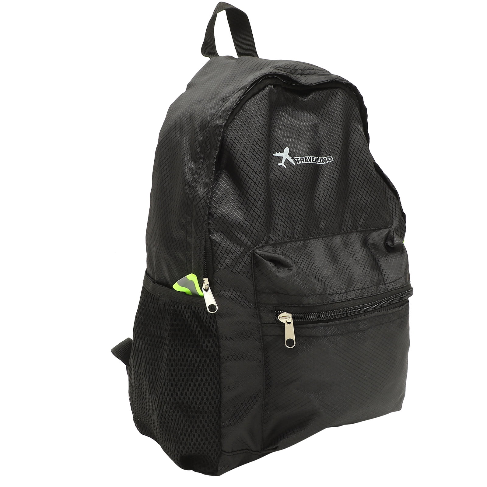 FUTUREORYY 1Pack Small Fold Up Backpack with Side Mesh Pockets for Men ...