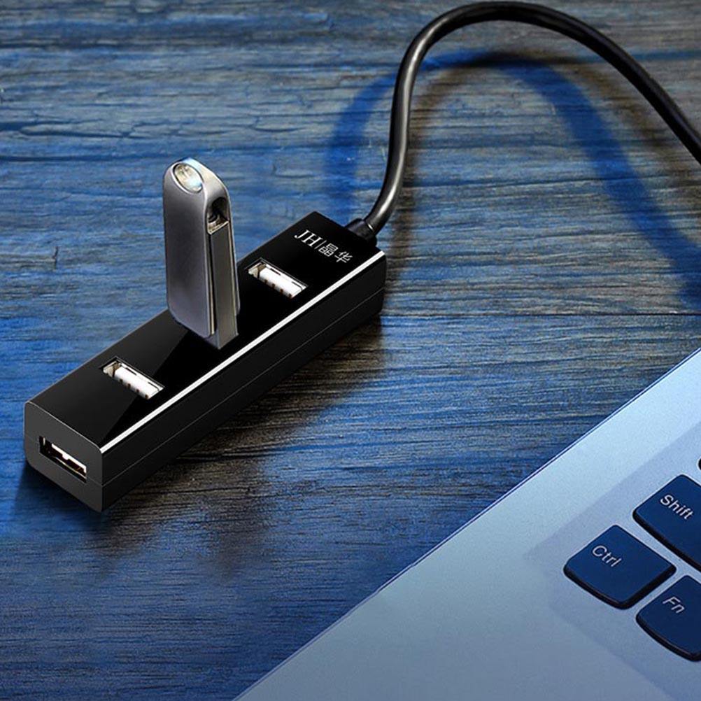 FUTUREORYY 1Pack USB Adapter for Laptop with 4 Port USB 2.0 HUB and ...