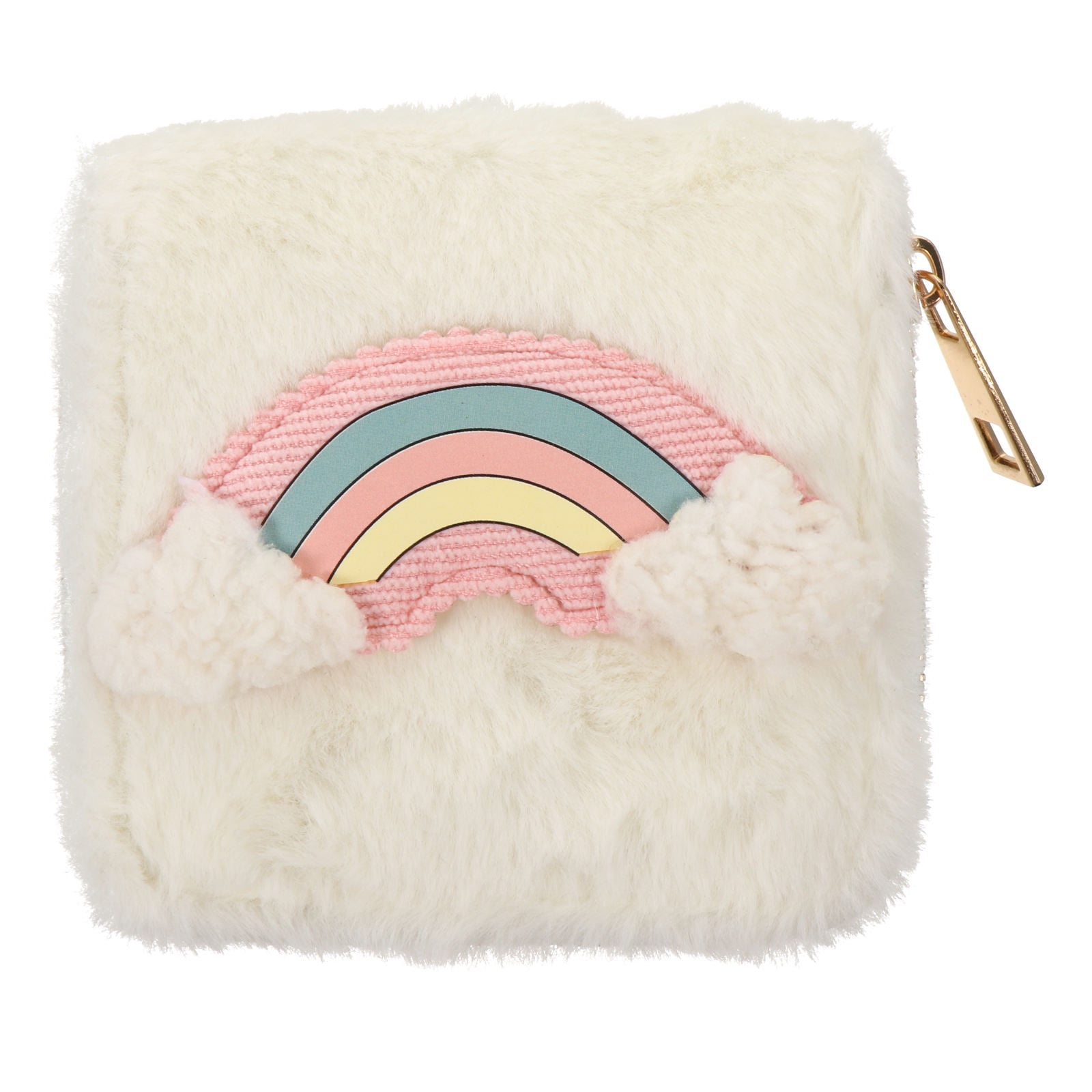FUTUREORYY 1Pcs Cute Small Pouch for Women Plush and Polyester Material ...
