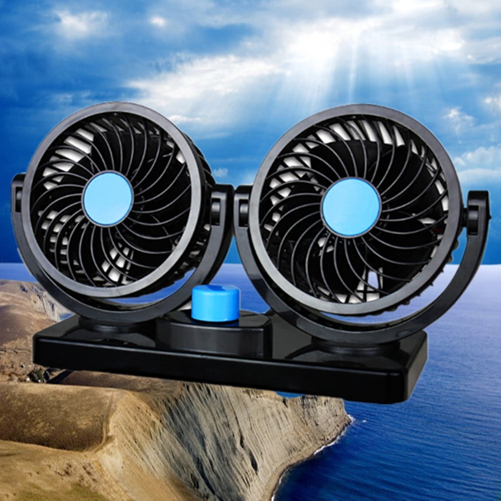 FUTUREORYY 1Pcs Rotatable Design Black Abs Cooling Fan For Vehicle ...