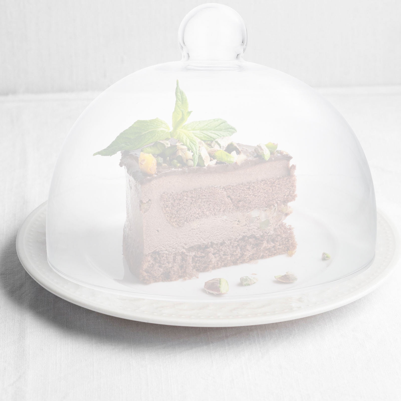 FUTUREORYY 1Pcs Round Transparent Food Cover For Friends Cake Display ...