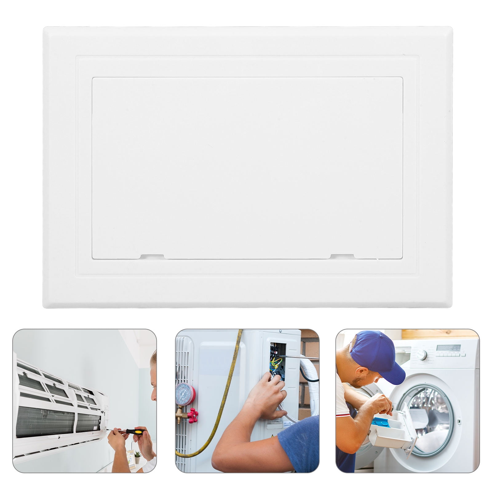 FUTUREORYY 1Pcs White PVC Air Conditioner Inspection Panel for ...