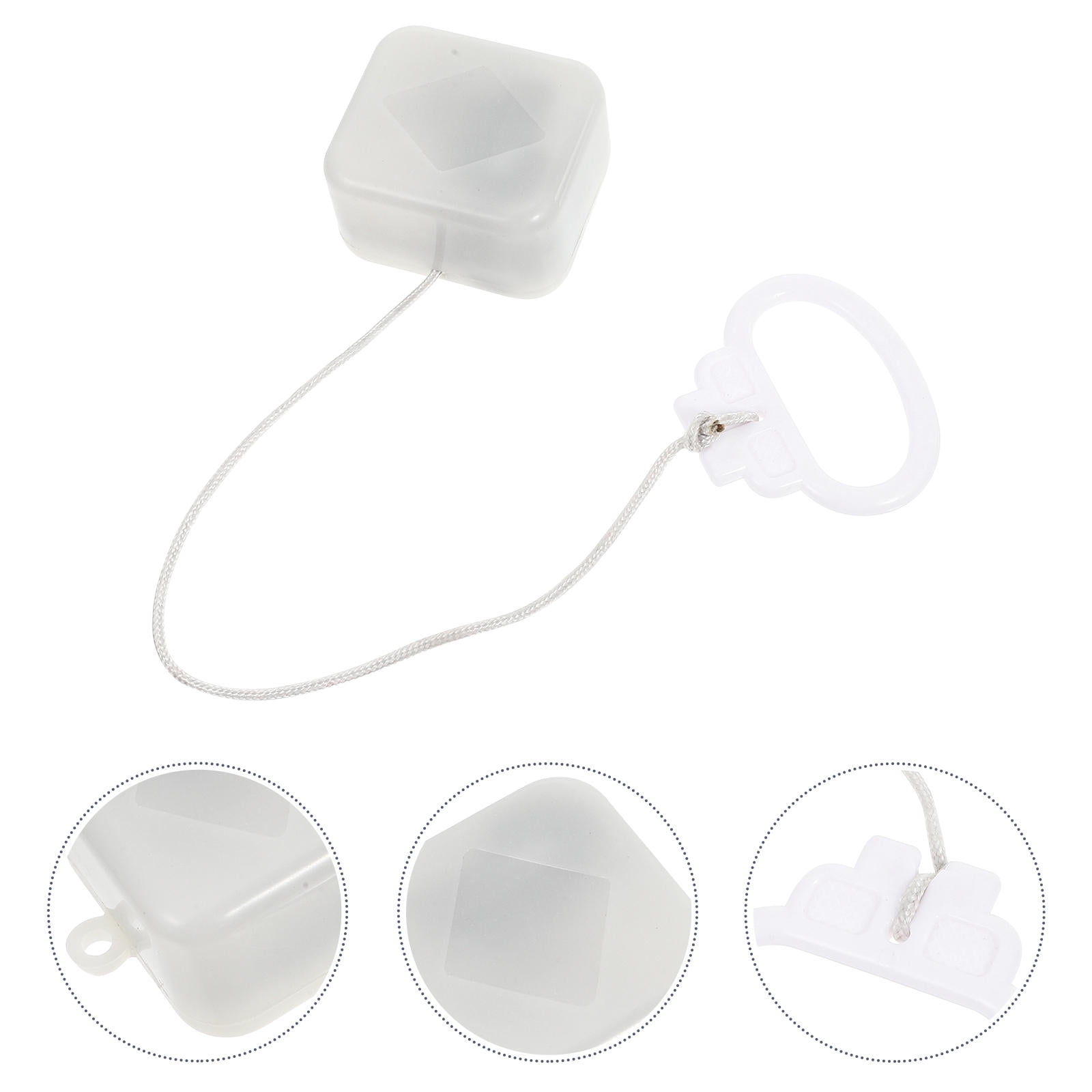 FUTUREORYY 1Pcs White Round Bell Shape Music Box Bell for Infants ...