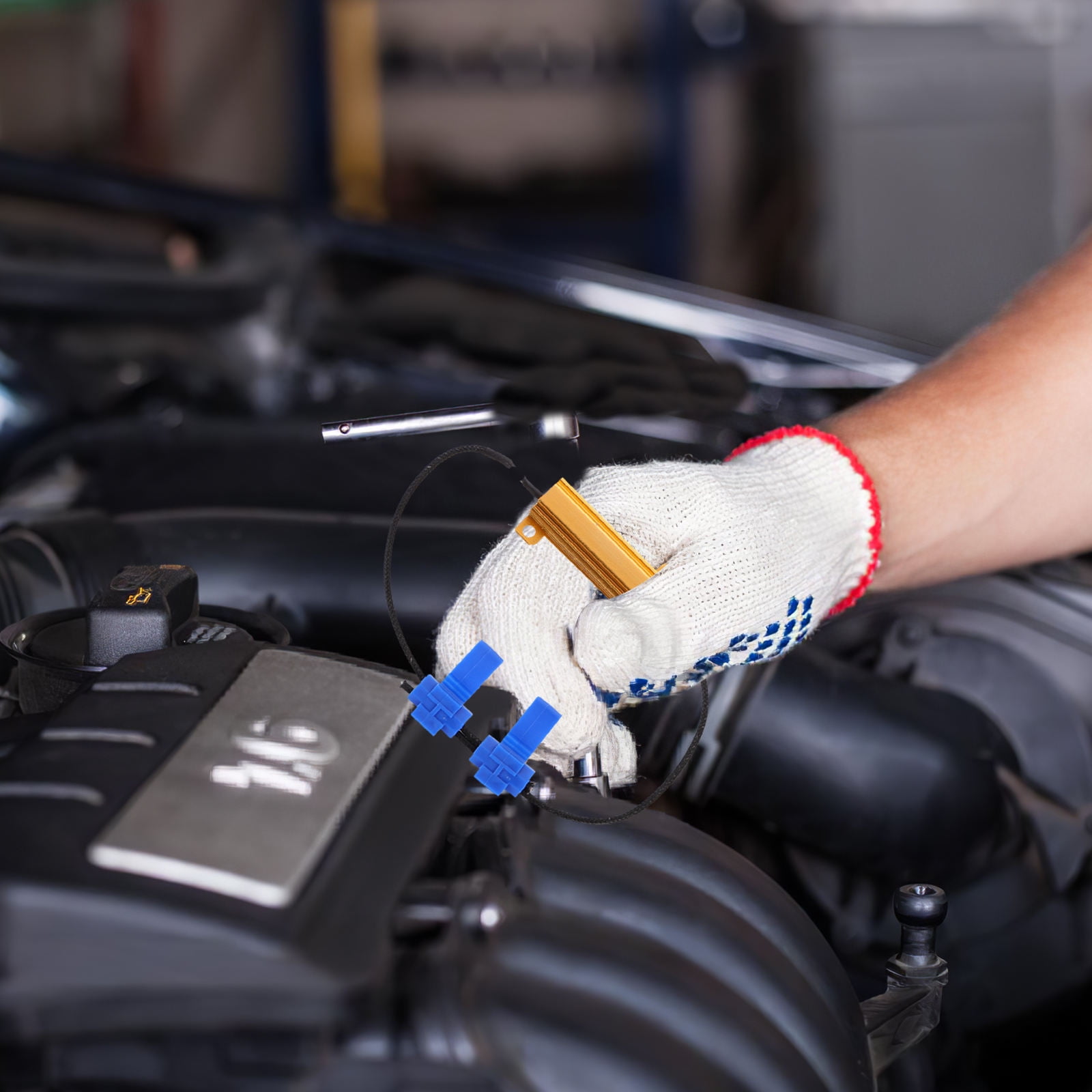 FUTUREORYY Led Turn Signal Resistor Load Equalizer Golden 1 Vehicle Maintenance - Walmart.com