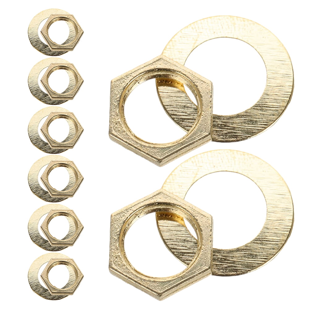 FUTUREORYY 1Set Clock Nuts for Wall Clocks Metal Repair Diy Movement ...