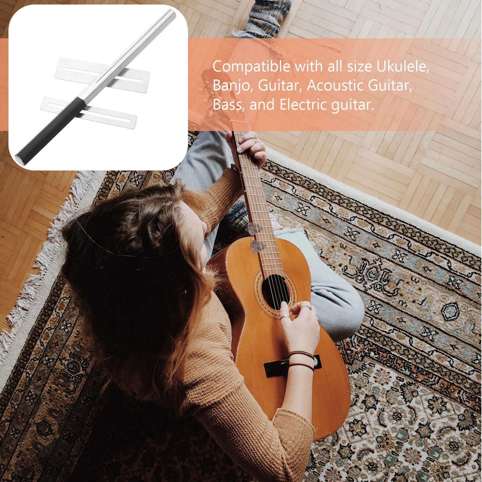 FUTUREORYY 1Set Guitar Fret File Set Stainless Steel Luthier Tools for ...