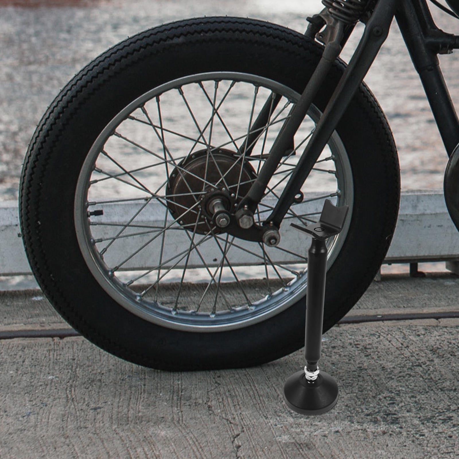 FUTUREORYY 1Set Iron Motorcycle Jack Stand for Mechanics with Height ...