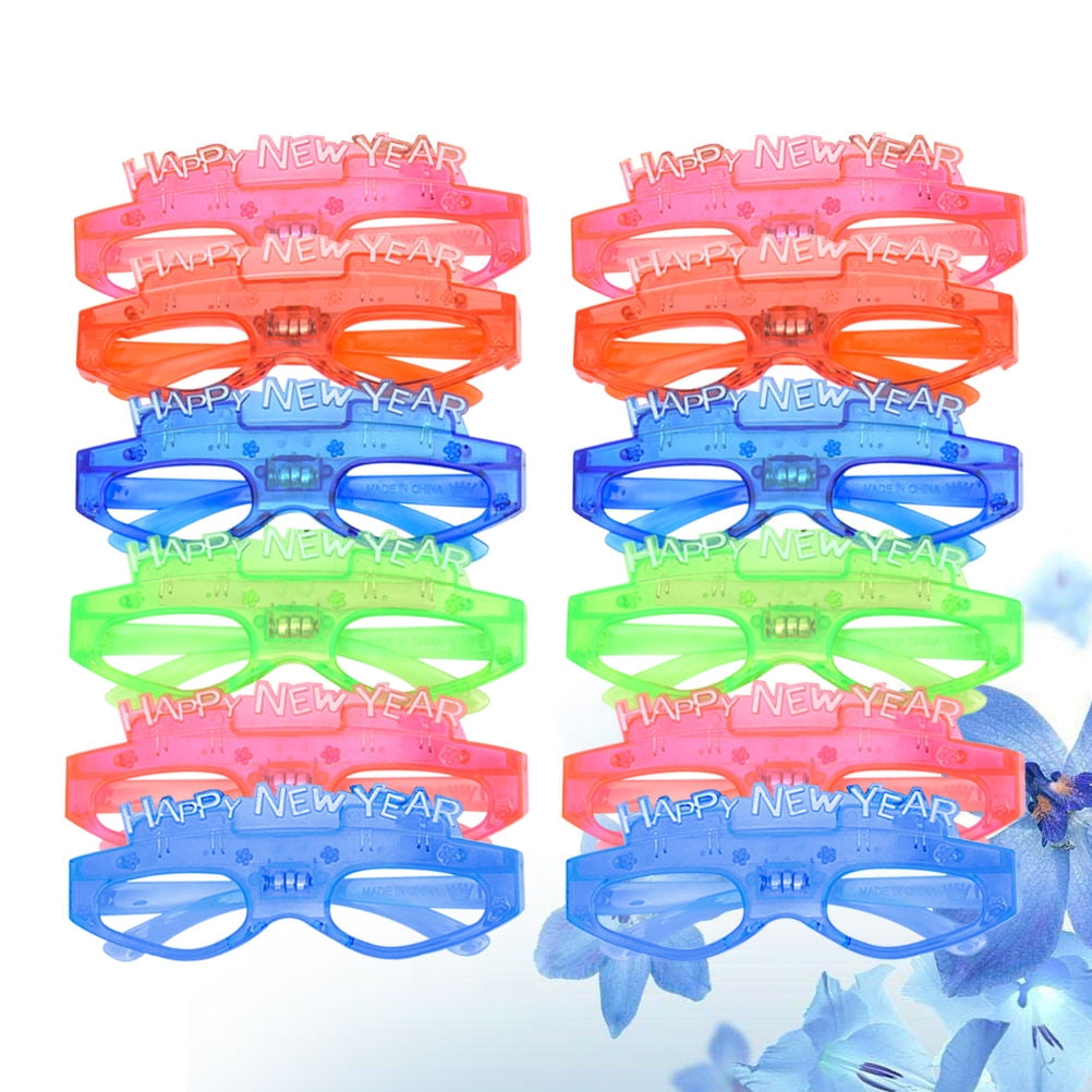 FUTUREORYY 1Set Led Light Up Glasses Flashing For Festivals And Night ...
