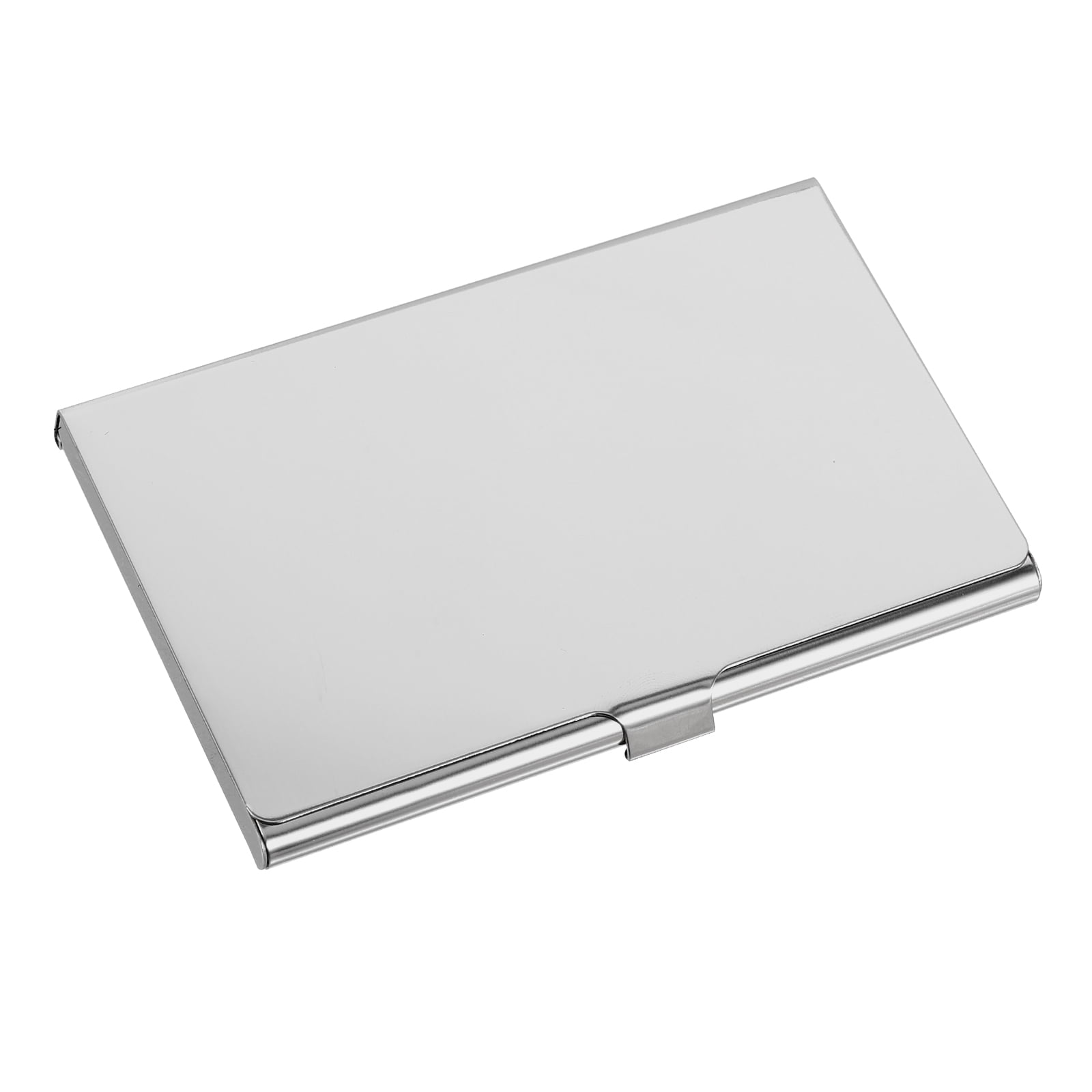 FUTUREORYY 1Set Portable Business Card Case In Silver For Business And ...