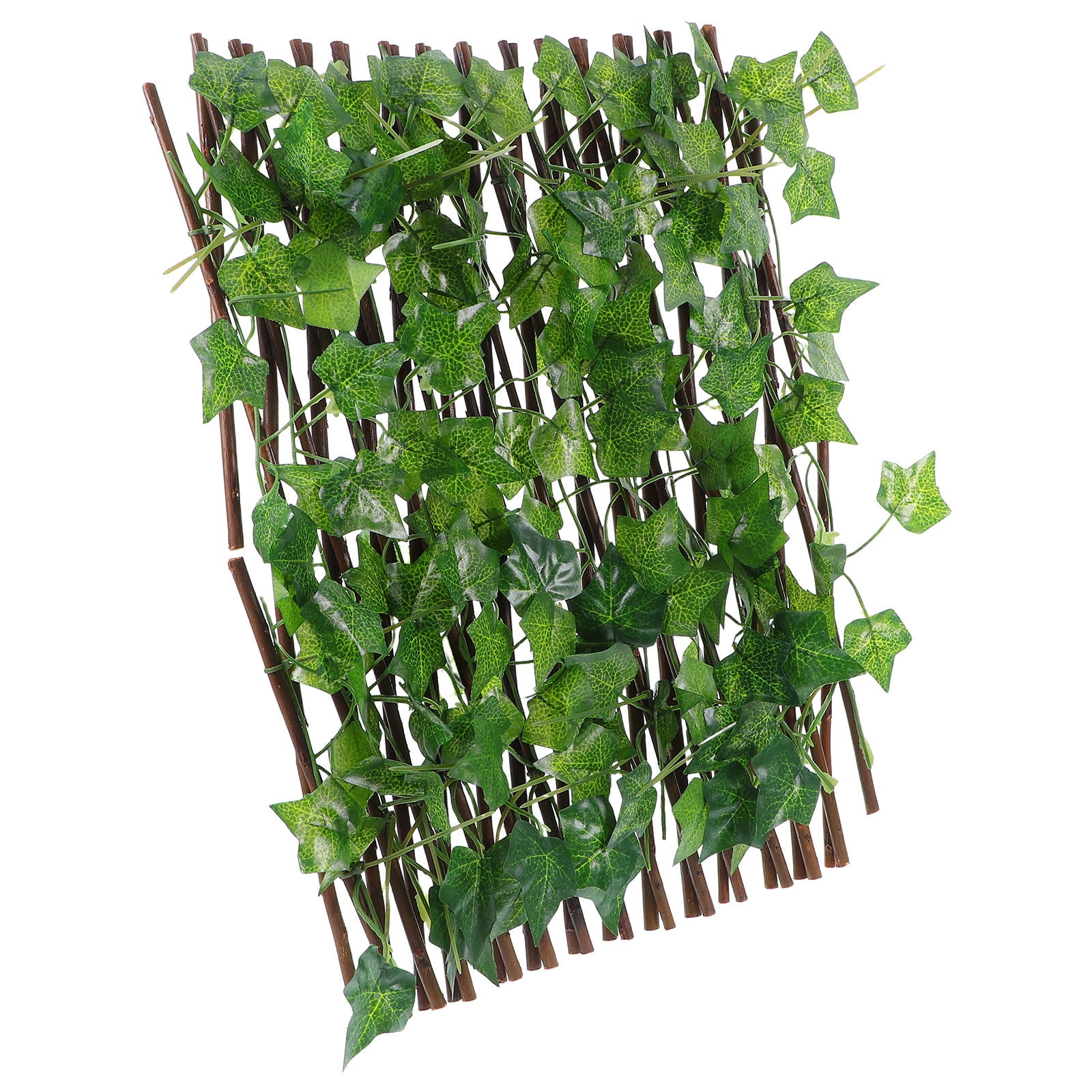 FUTUREORYY 1Set Retractable Wood Garden Trellis Artificial Privacy ...