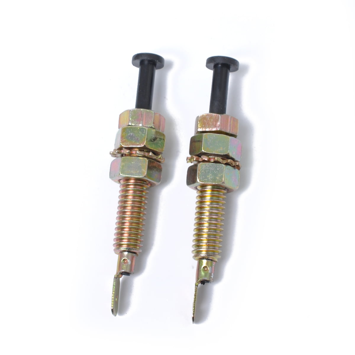 FUTUREORYY Engine Hood Latch Lock Pin Switch Zinc Plating Metal 4 Pcs ...