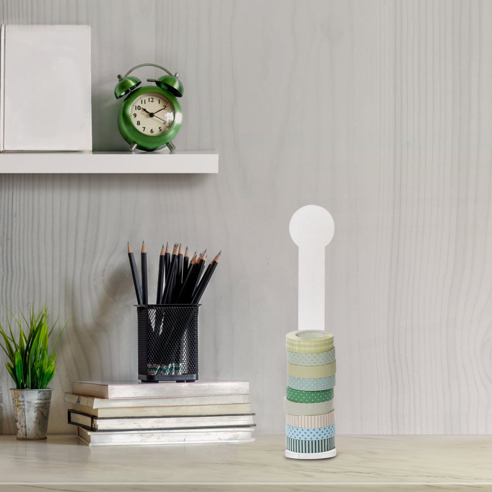 FUTUREORYY 2 Sets Display Shelf Organizer Rack Acrylic Tape Holders ...