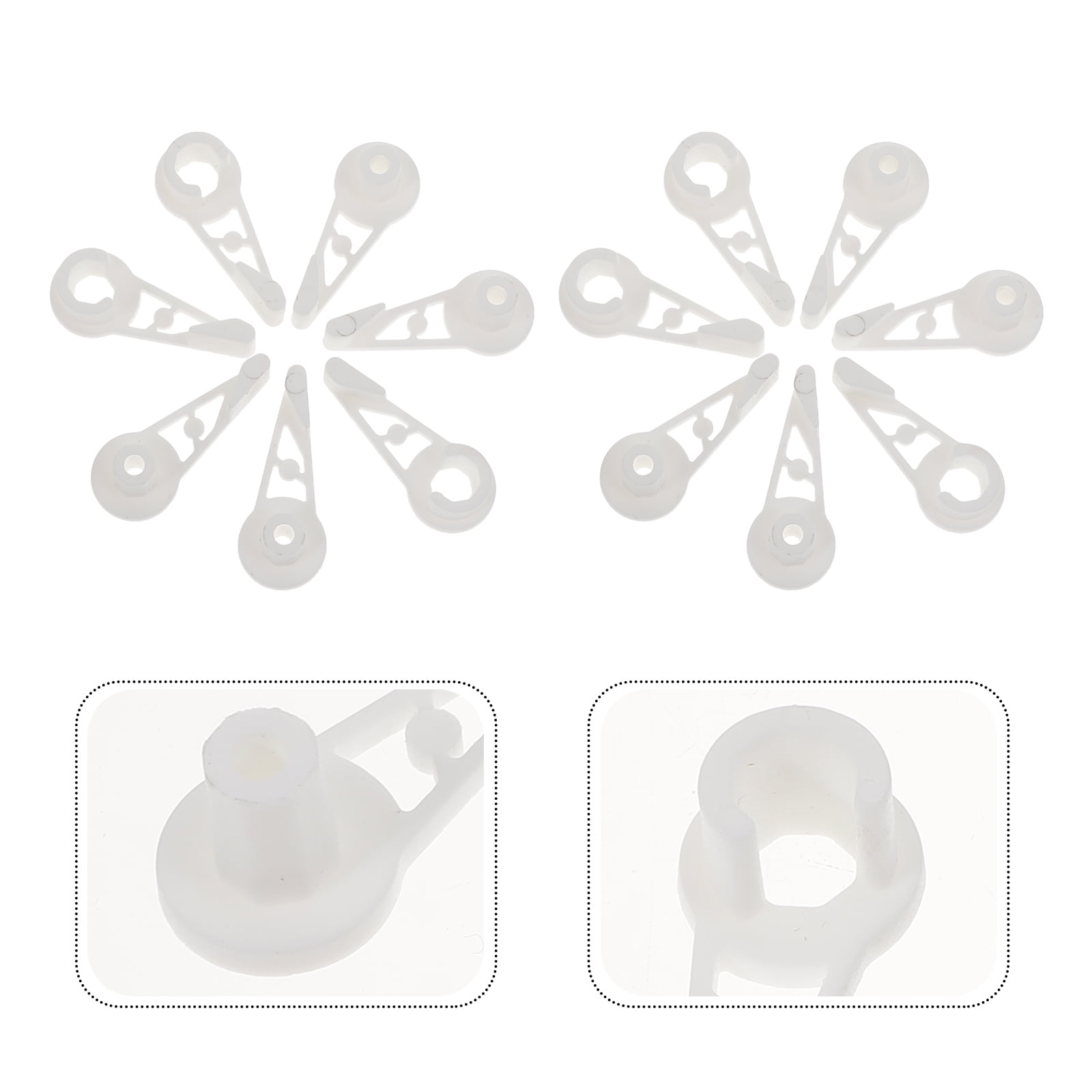 FUTUREORYY 20Pcs Bending Clips for Climbing Plants and Garden Stake ...