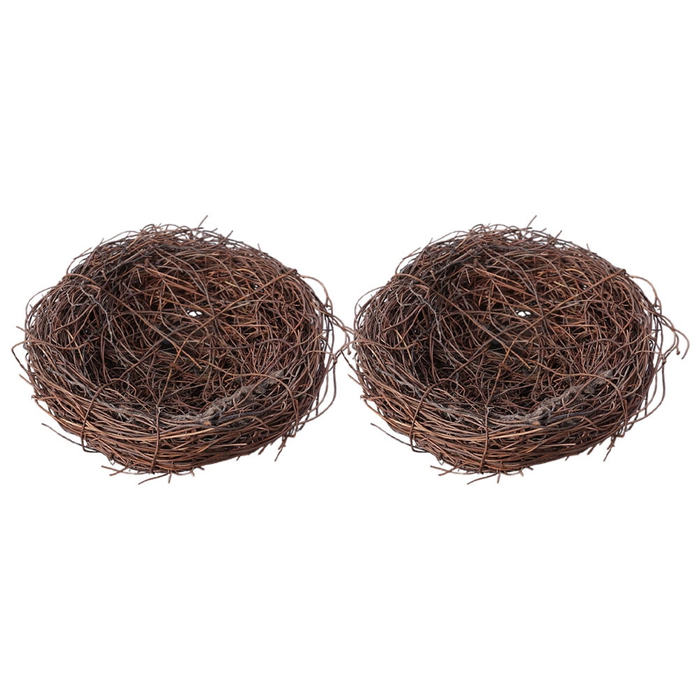 FUTUREORYY 2Set Artificial Bird Nests Realistic Nest Design for Trees ...