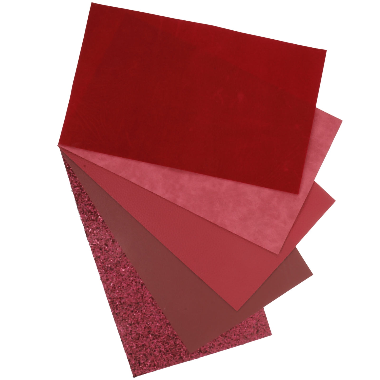 FUTUREORYY 3 Pack Leather Sheets for Cutting with Soft Fabric Book ...