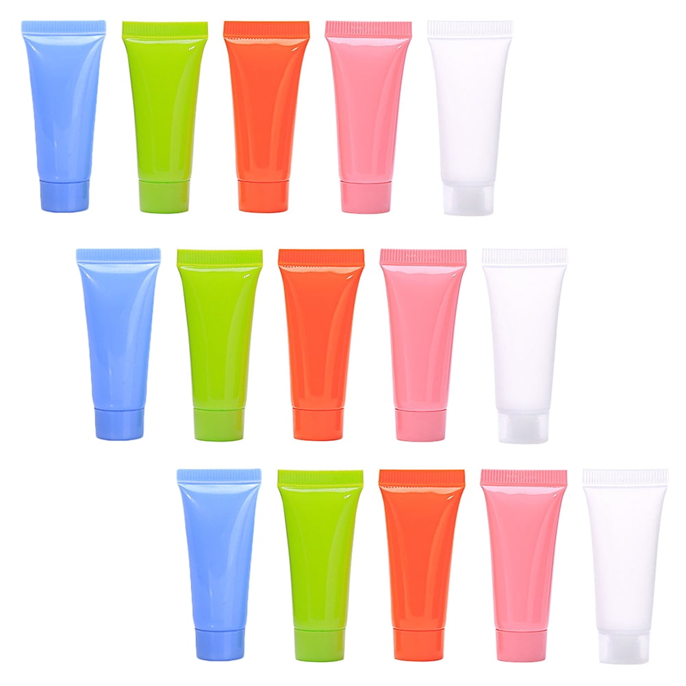 FUTUREORYY 30Pcs Blue Refillable Squeeze Tubes for Travel and Business ...