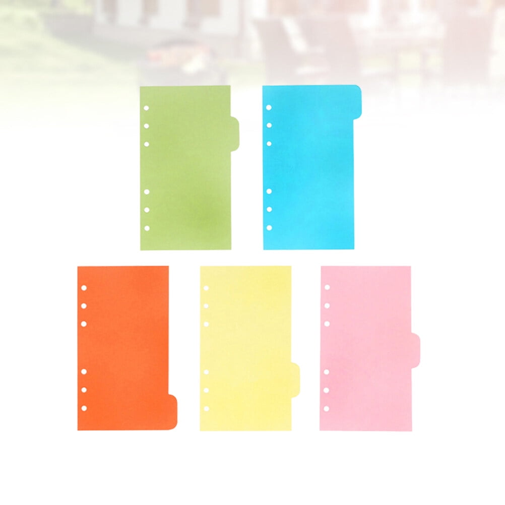 FUTUREORYY 30Set Assorted Color File Dividers for Managing Documents ...