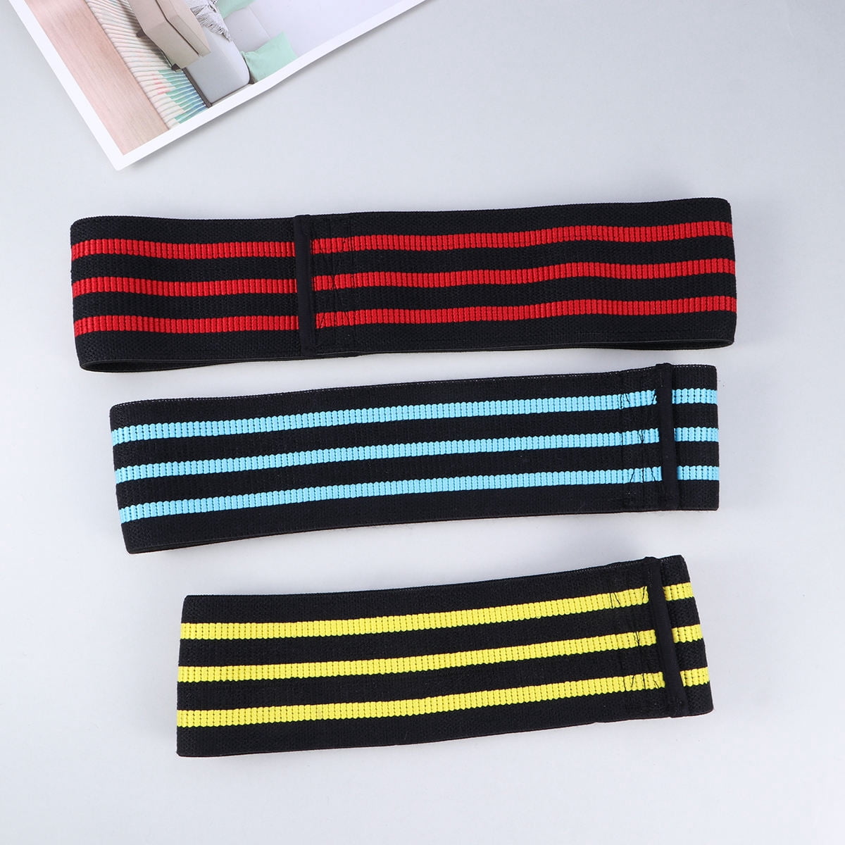FUTUREORYY Tension Band Assorted Color 3Pcs 11.8x25.2In - Walmart.com