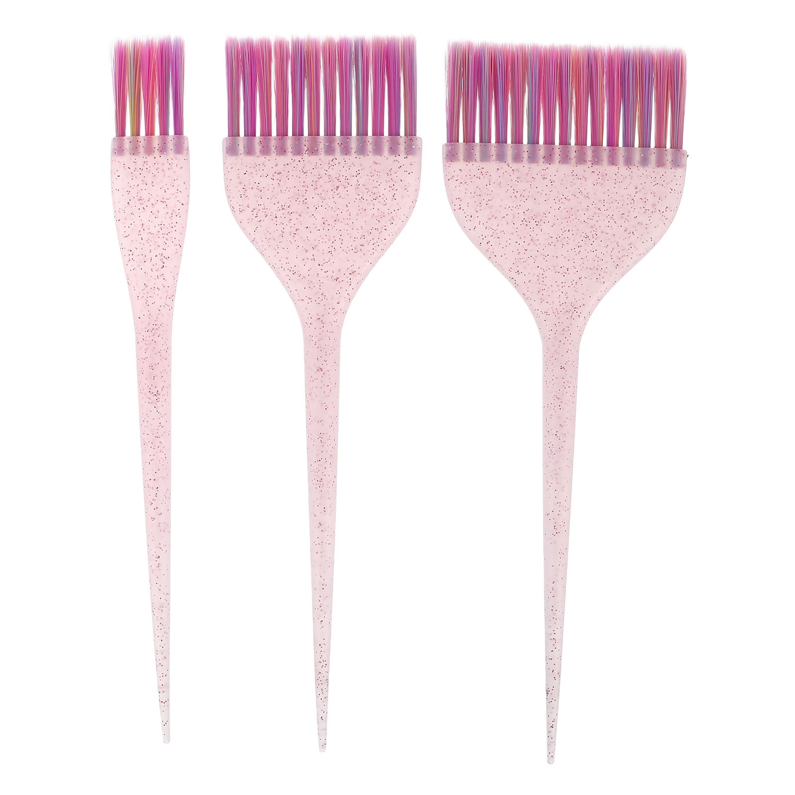 FUTUREORYY 3Pcs Hair Coloring Brush Multi Color Plastic For Salon Grade ...