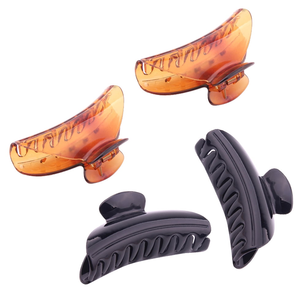 FUTUREORYY 4PCS Set Ponytail Claw Clip for Women Girls with Adjustable ...