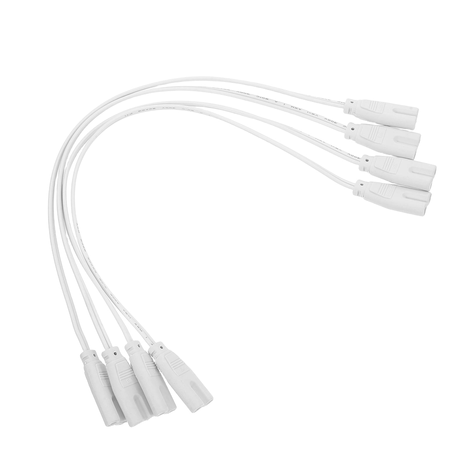 FUTUREORYY 4Pcs Led Lights Tube Connecting Wires Extension Cord for ...