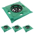 FUTUREORYY 4-Pack Floating Pond Green Modular Hydroponic Water Garden ...