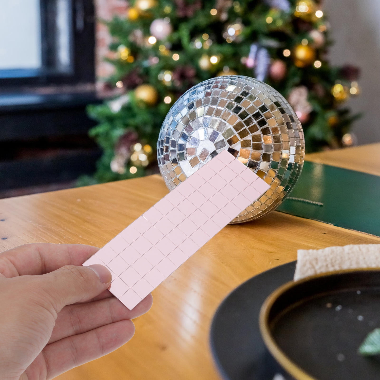 FUTUREORYY Acrylic Rose Gold Tiles Stickers 5 Rolls 100Cm Roll ...