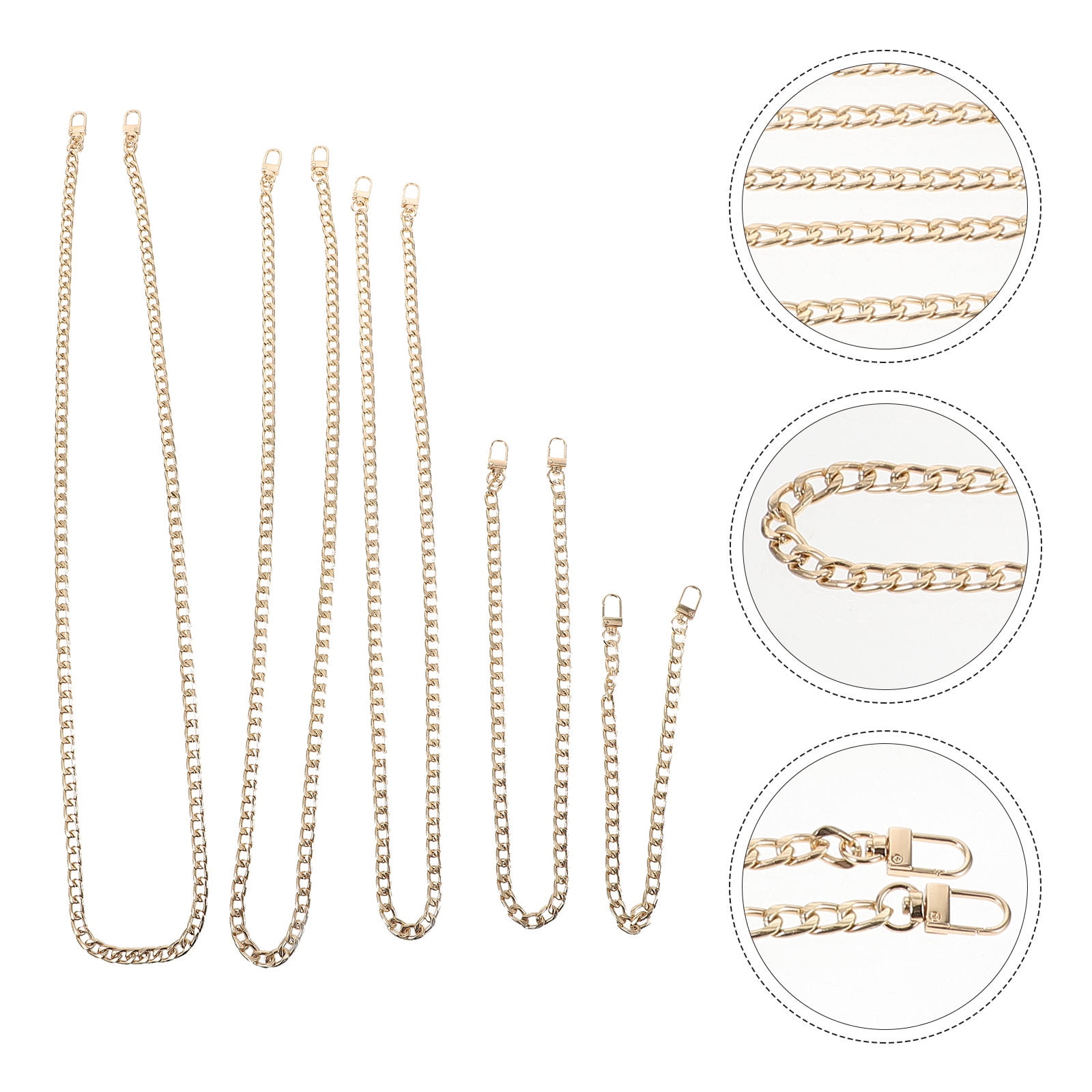 FUTUREORYY 5Pack Handbag Chain Strap with Detachable and Replacement ...