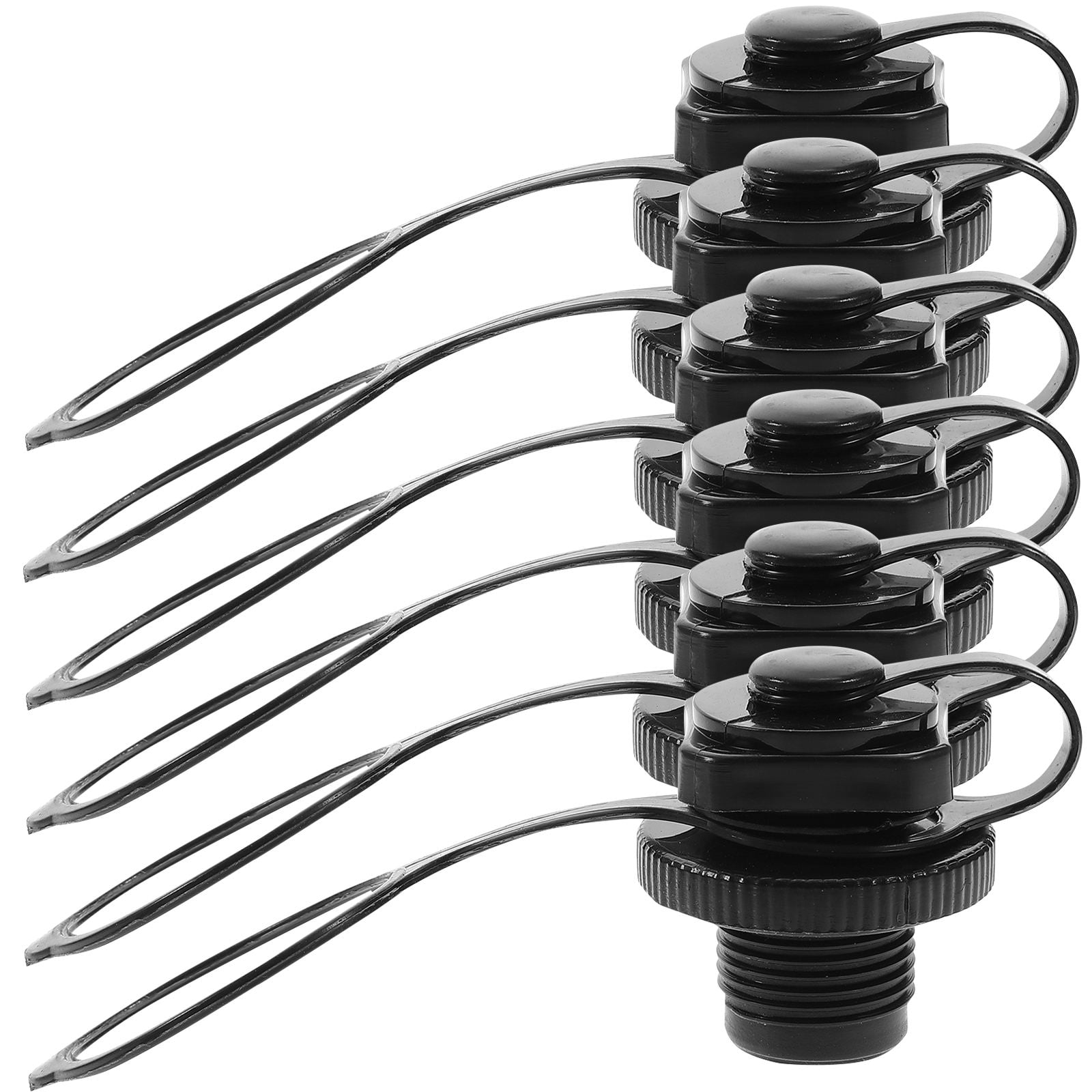 FUTUREORYY 6Pack Inflatable Boat Accessories PVC Air Nozzle for Kayak ...