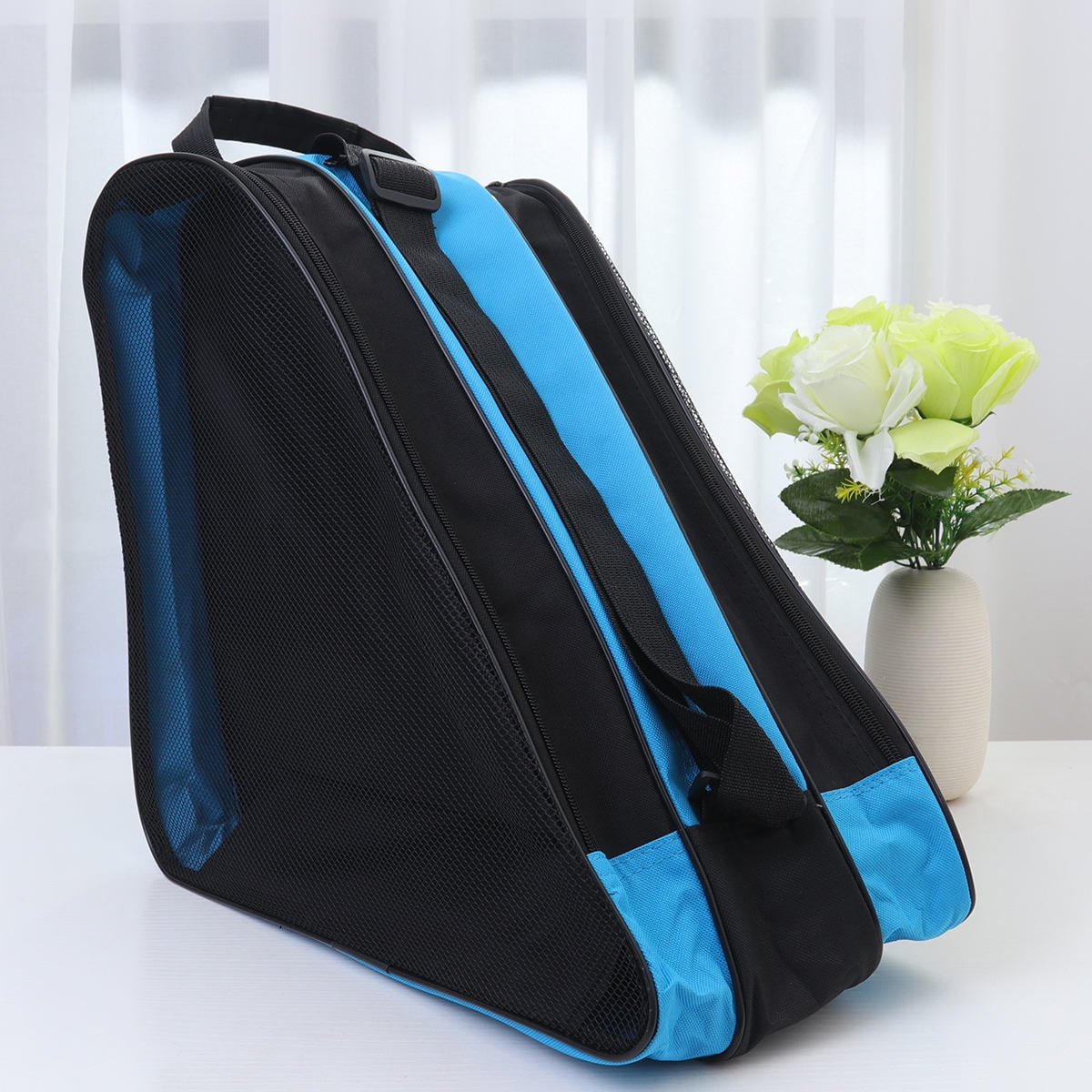 FUTUREORYY Roller Skating Shoes Storage Bag Blue 1Pack 15.4X14.9in ...
