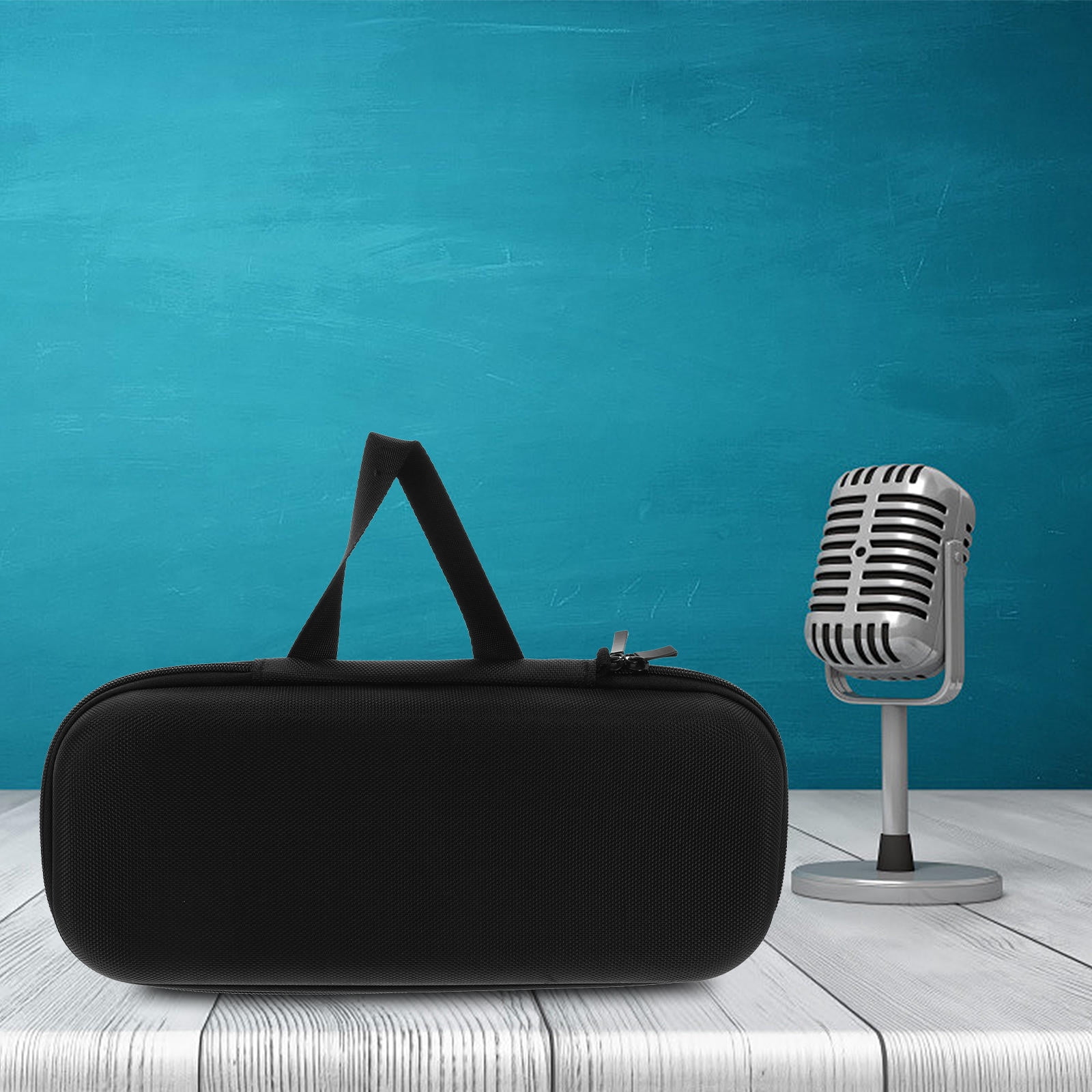 FUTUREORYY Condenser Microphone Case 1Pack EVA Black Rectangular for ...