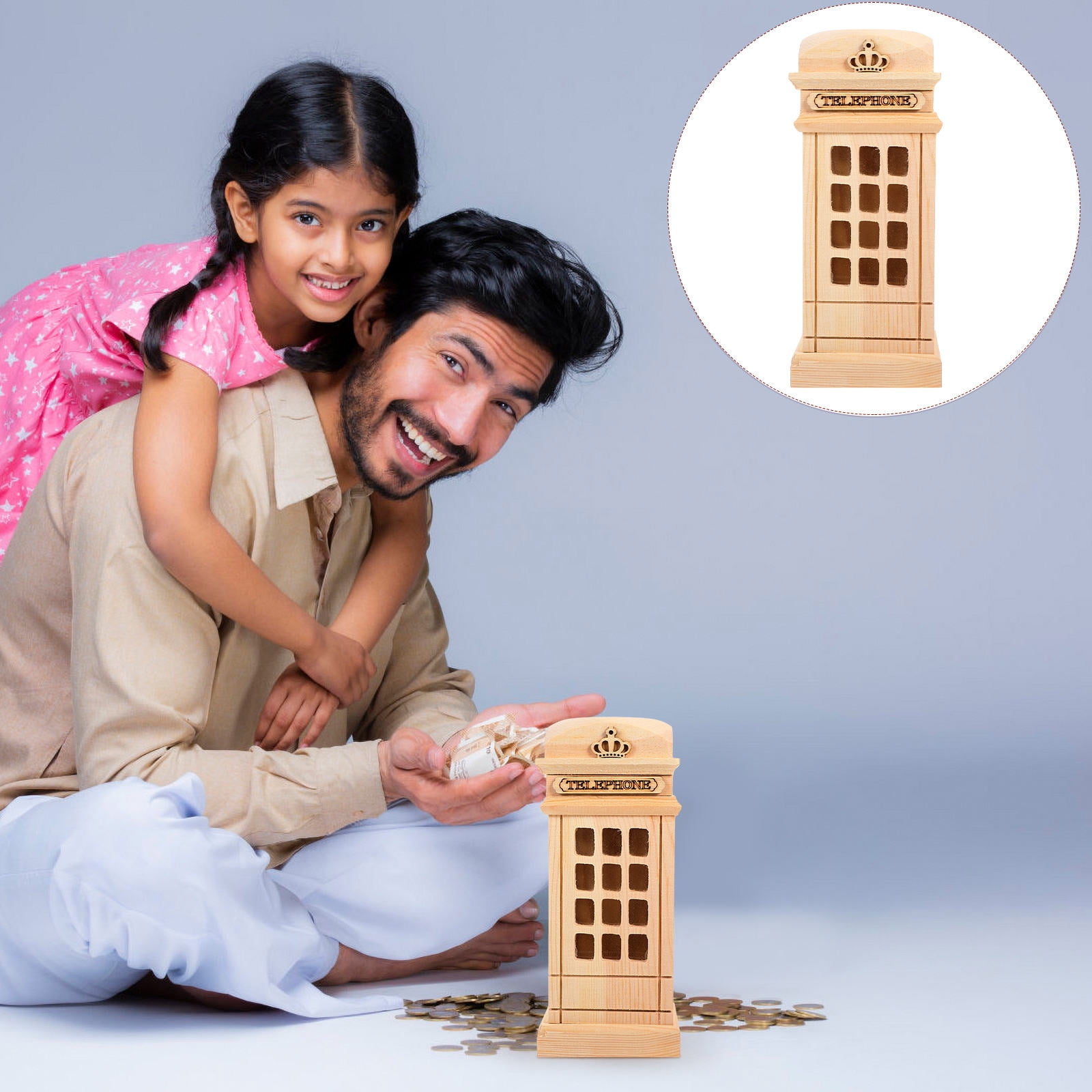 FUTUREORYY DIY Accessory Creative Money Bank 1Set Tower Shape Synthetic ...