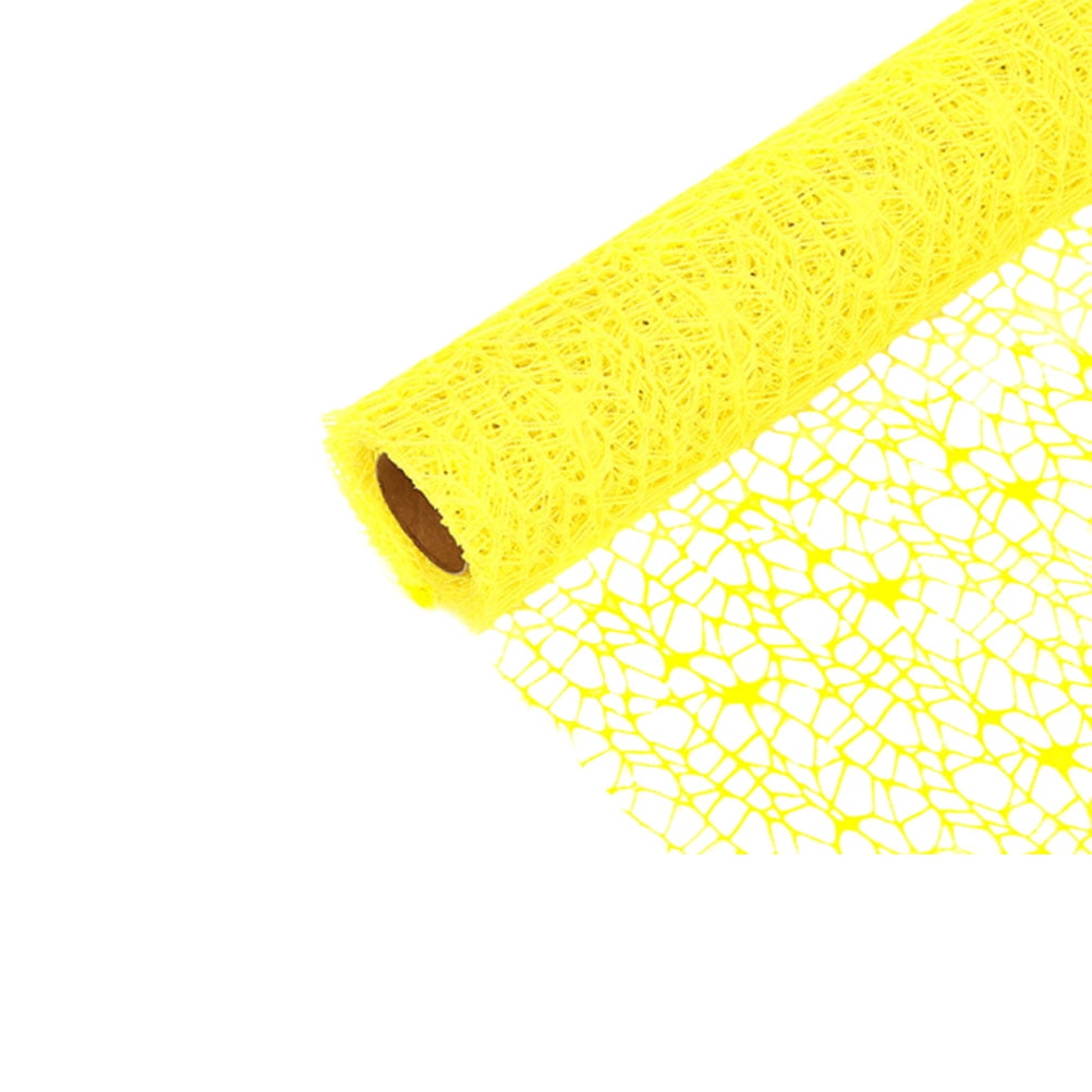 FUTUREORYY DIY Gauze Net Charm 1Set for Kids Craft Light Yellow Mesh ...