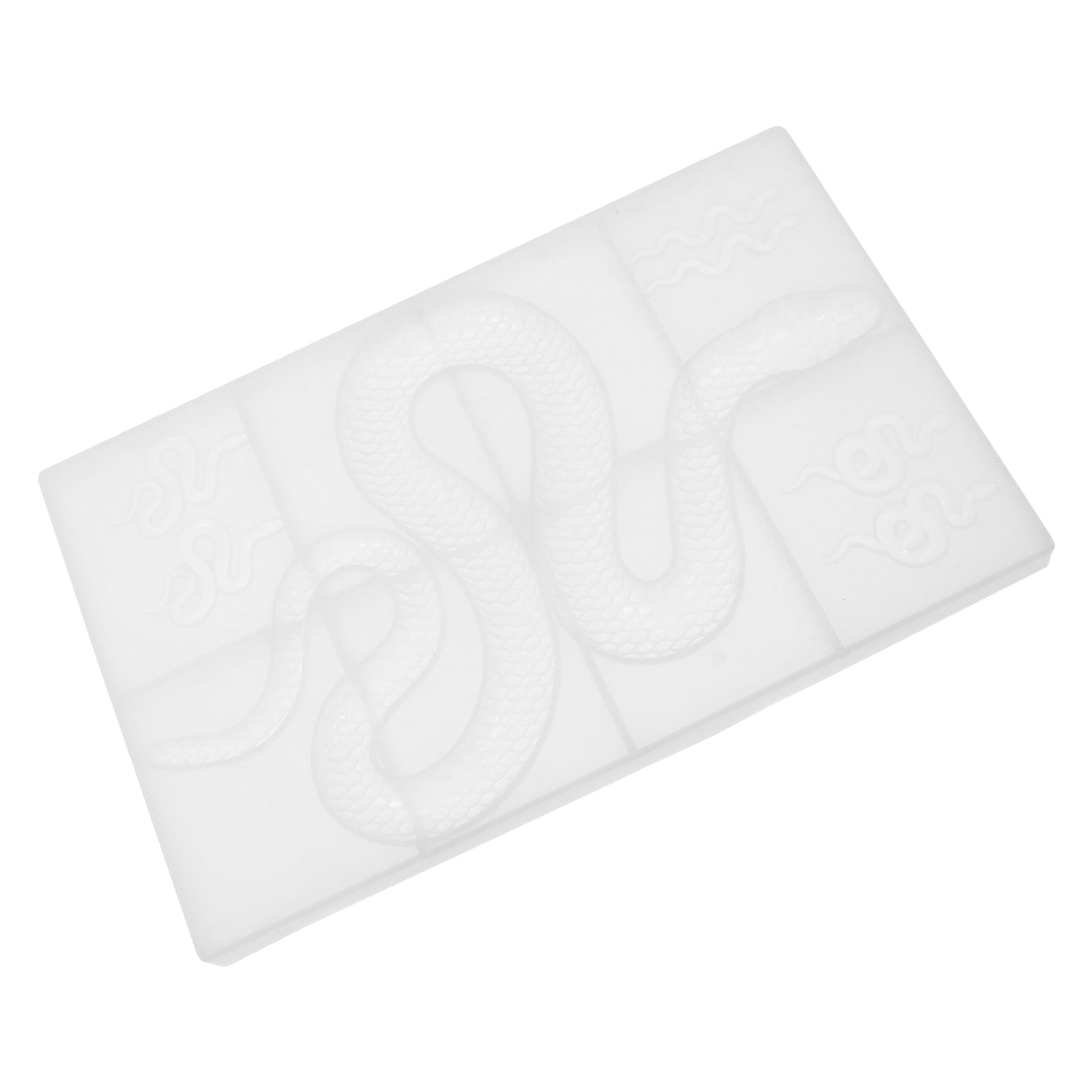 FUTUREORYY Diy Snake Shape Mold in White Silicone for Parent-Child ...