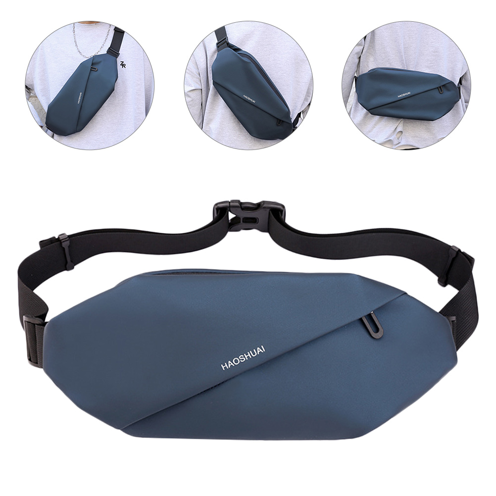 FUTUREORYY Fanny Pack For Running Men Adjustable Strap Dark Blue 1Pack ...