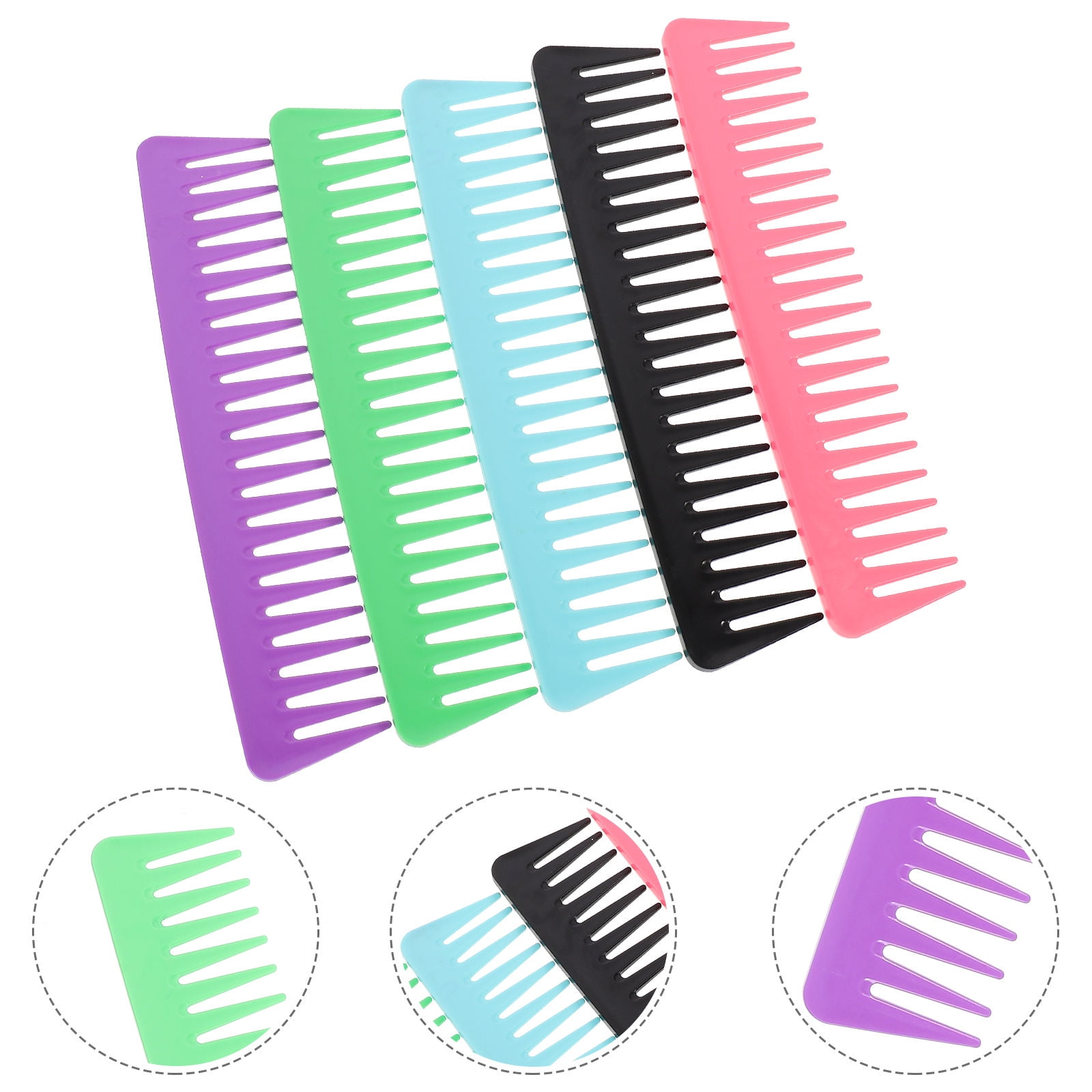 FUTUREORYY Hairdressing Comb 5Pcs for Men Hair Styling and Scalp ...