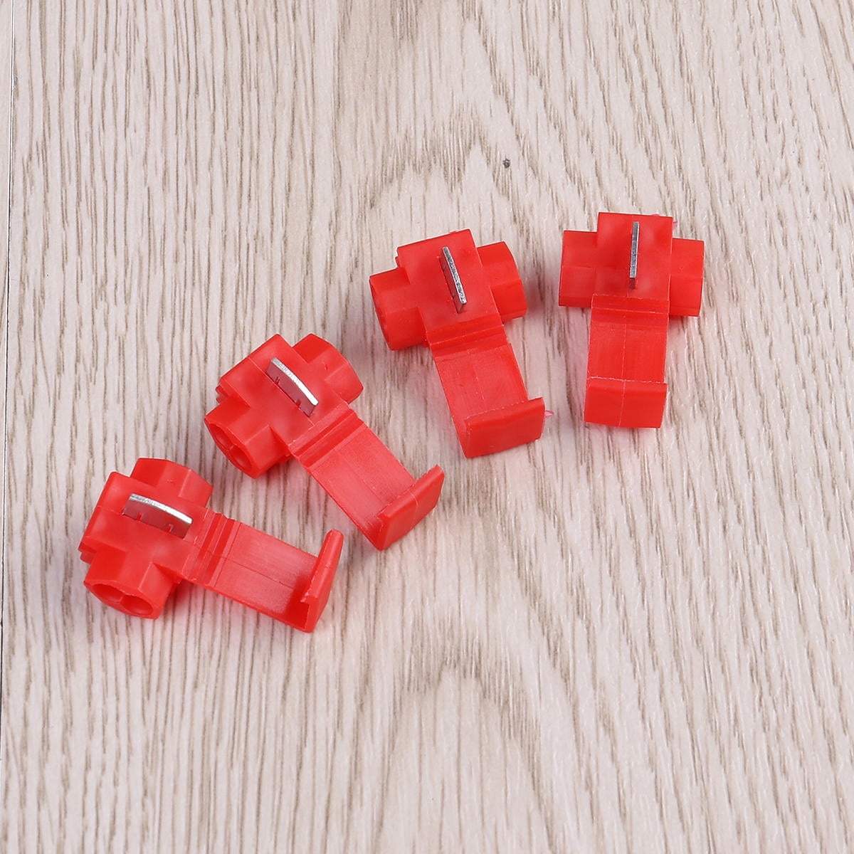 FUTUREORYY Red Wire Splice Connectors 50Pcs for Electrical Cable and ...