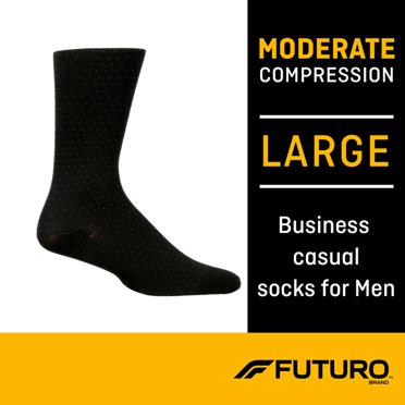 FUTURO Women's Compression Knee Highs, Large, Moderate Compression ...