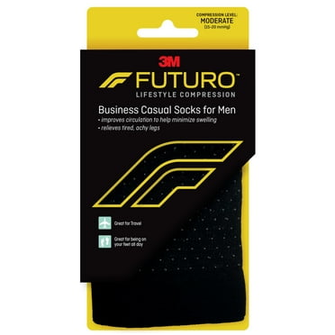 FUTURO Women's Compression Knee Highs, Large, Moderate Compression ...