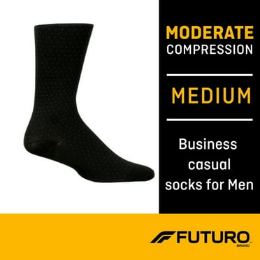 FUTURO Women's Compression Knee Highs, Large, Moderate Compression ...