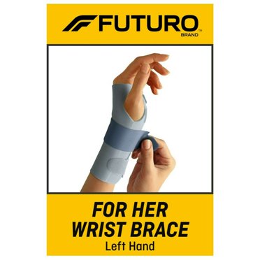 Wellgate PerfectFit Women's Wrist Brace, Right Hand Support for Carpal ...