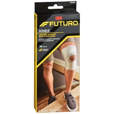 3M Futuro Knee Comfort Support Brace, Medium HSA/FSA Eligible - Walmart.com
