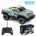 FUUY Off-road RC Car 1:24 Scale Remote Control Car RC Trucks Car 10KM/H ...