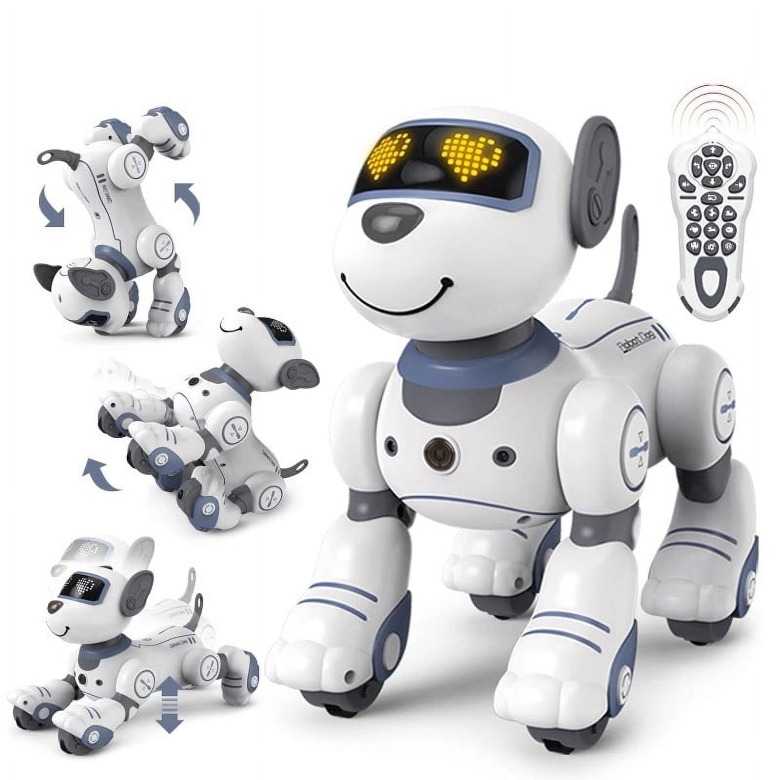 FUUY AI Robot Dog for Kids, Head Touch Sensing, Voice Control ...