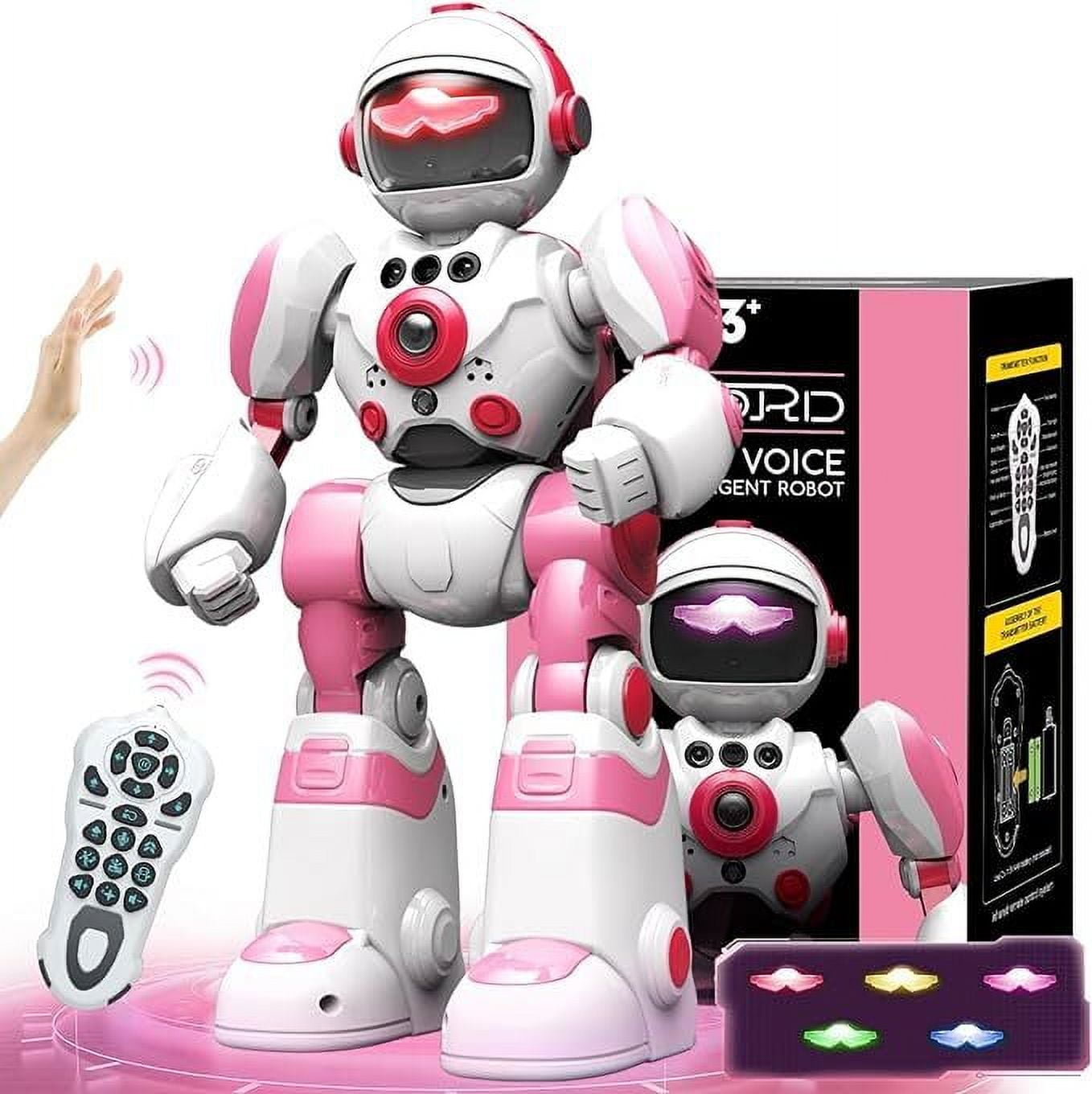 FUUY Robot for Kids 3-12, Robot Toys for Girls with Record Voice ...