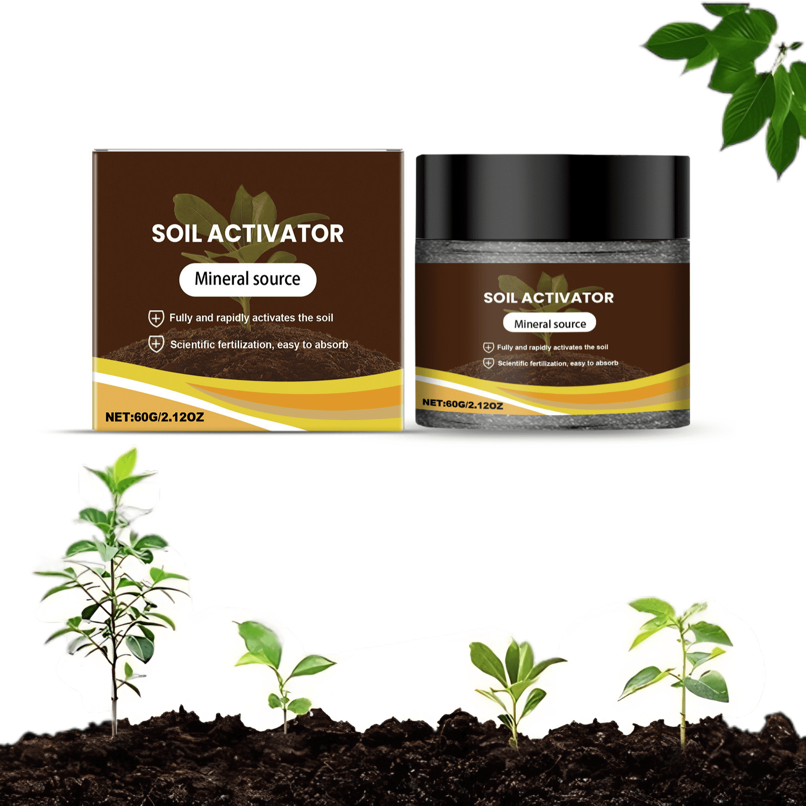 FUXQXII Premium Soil Activator & Bone Meal Fertilizer - Liquid Dirt ...