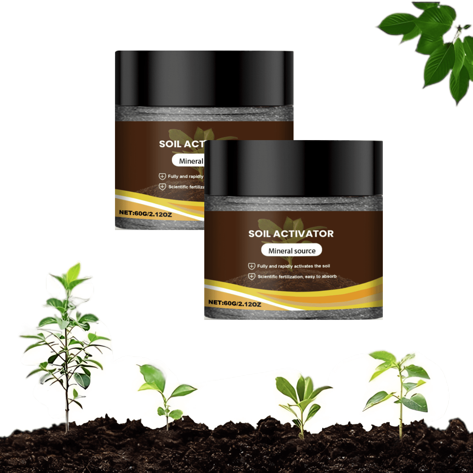 FUXQXII Organic Soil Activator & Plant Fertilizer - Garden Bed ...