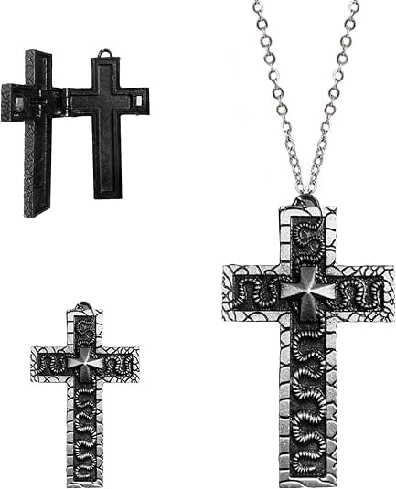 FUXQXII Squids Necklace Game, Cross Necklace for Men, Cross Necklace ...