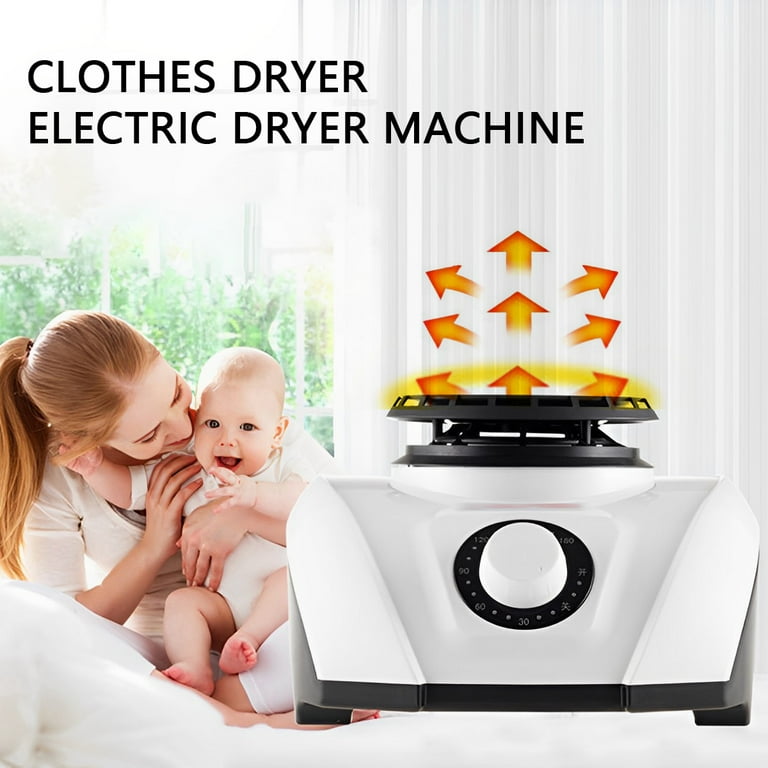 FUYGRCJ 1200W 220 V Compact Tumbler Dryer