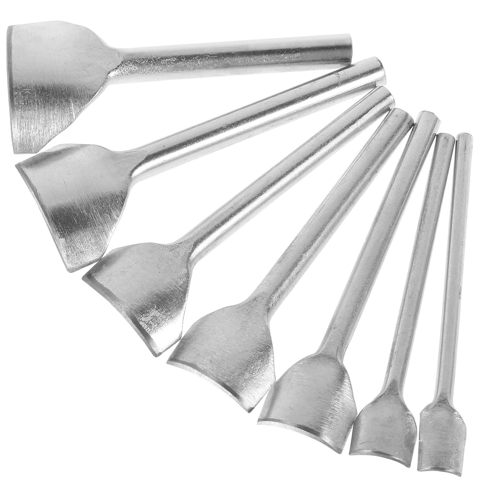 FUYGRCJ 14PCS Arc-Shaped Leather Cutter Punch Set, 7 Sizes Half Round ...